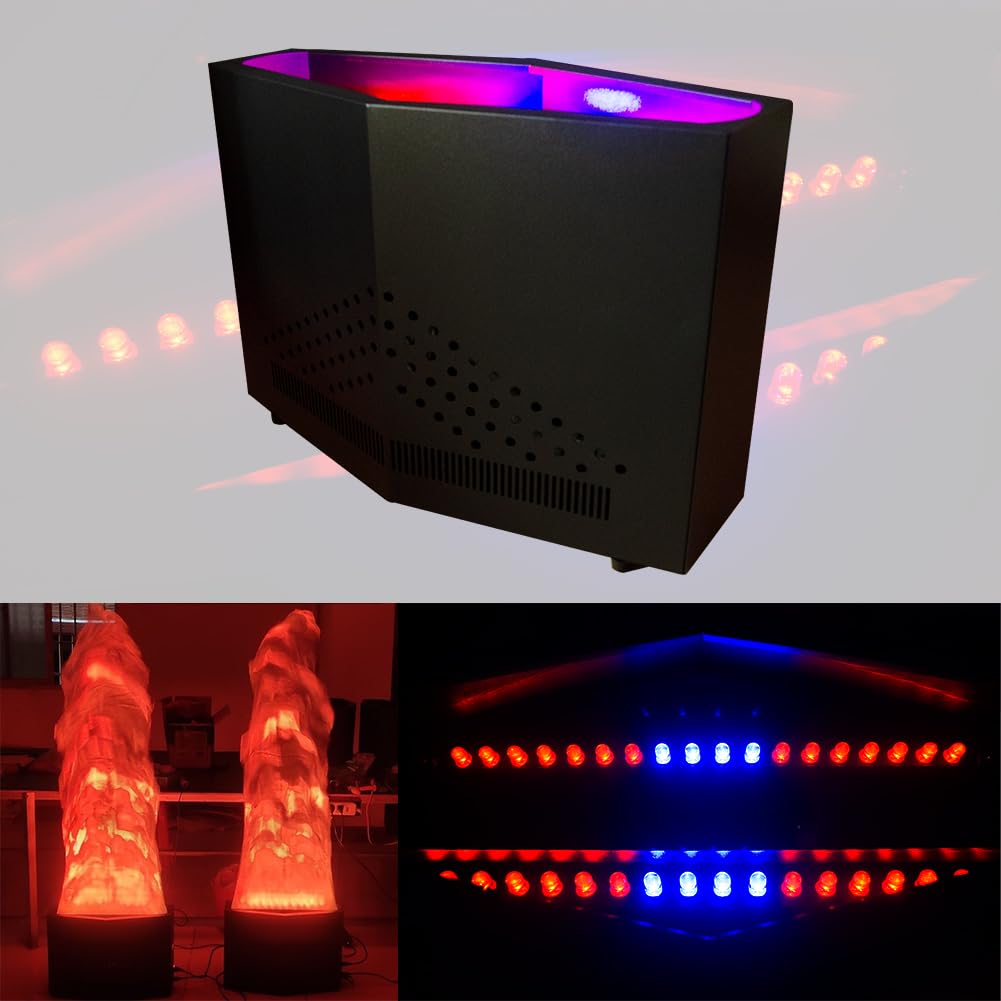 FENROSLY LED Fake Fire Flame 1.8m Artificial Flame Simulated Flame Lamp ...