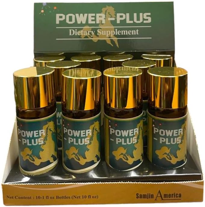 Amazon.com: POWER-PLUS 10 Bottles Super Power-Plus Botanical Blend ...