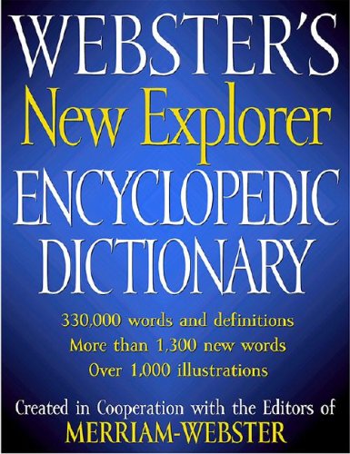 Buy Webster's New Explorer Encyclopedic Dictionary Book Online at Low ...