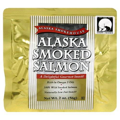Amazon.com: Alaska Smokehouse Smoked Salmon Fillet in Gold Foil, 2 ...