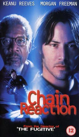 Chain Reaction [VHS] [UK Import] : Reeves, Keanu, Freeman, Morgan ...