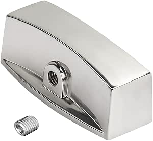 Ophjerg Chrome Knob Dial for Gas Control Valve Stove Range Oven Griddle ...