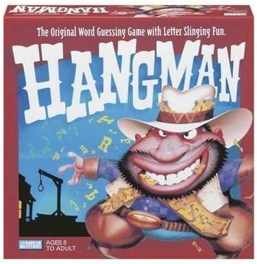 Hangman: The Classic Word Guessing Game by Parker Brothers : Amazon.co ...