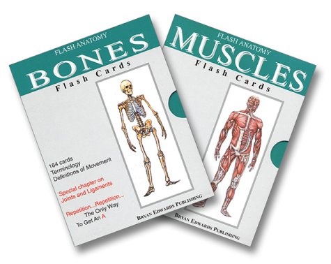 Amazon.com: Muscle/Bone Combo (flash cards): 9781878576439: Anatomy ...
