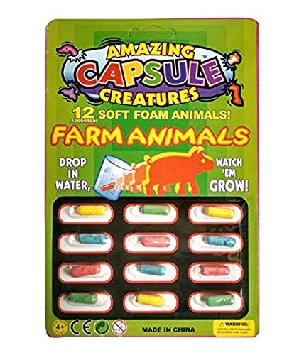 VR Creatives Magic Amazing Capsule Creatures Grow in Water Soft Animal ...