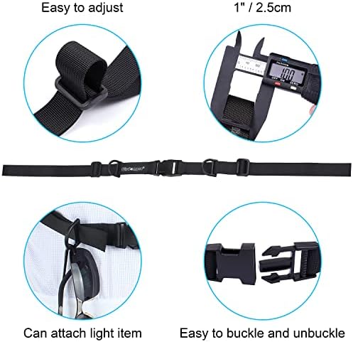 Amazon.com : Wisdompro Backpack Chest Strap, Heavy Duty Adjustable ...