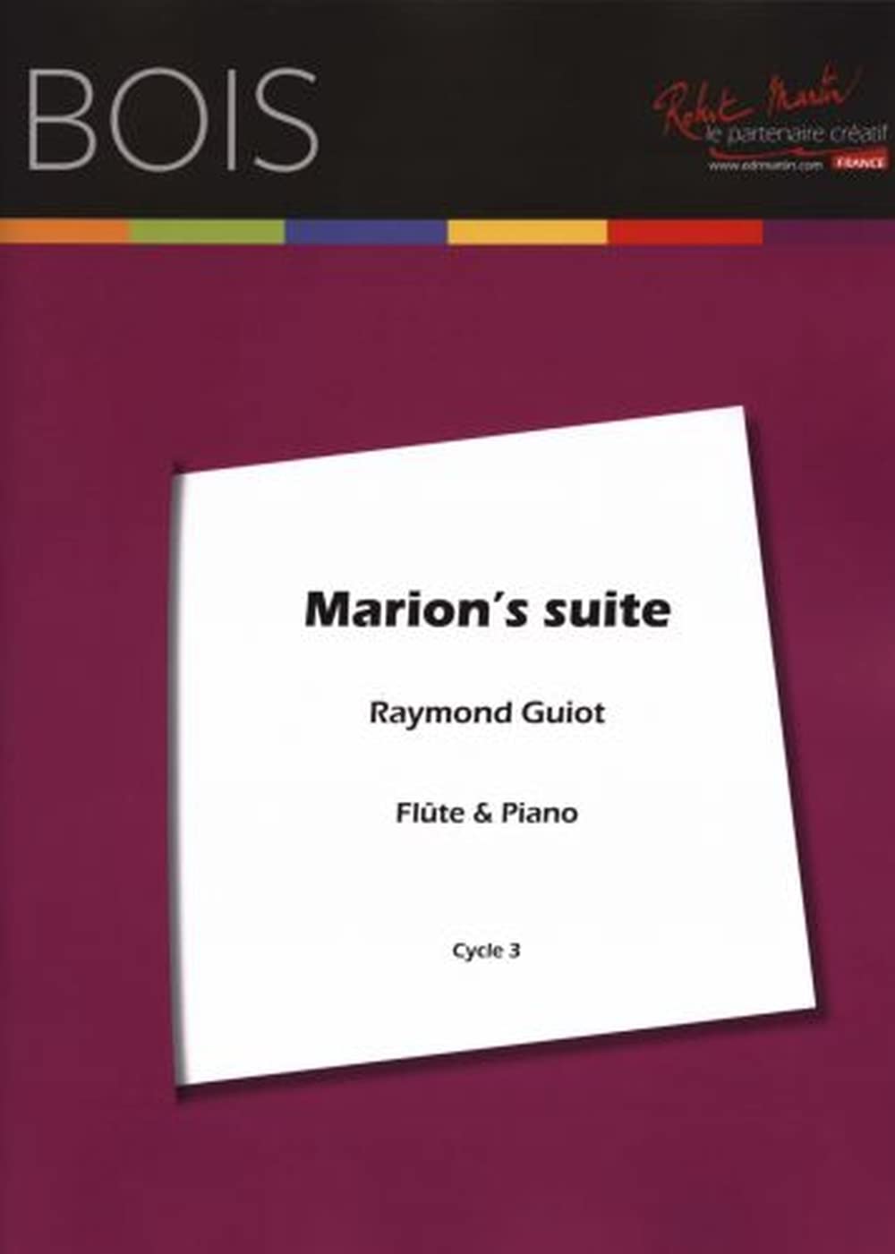 Amazon.com: Marion's suite: 9790231043532: Raymond Guiot: Books