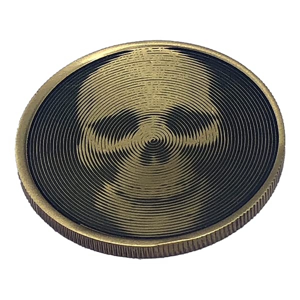 Amazon.com: Optical Illusion Coin, Personalized Card Protector, Poker ...