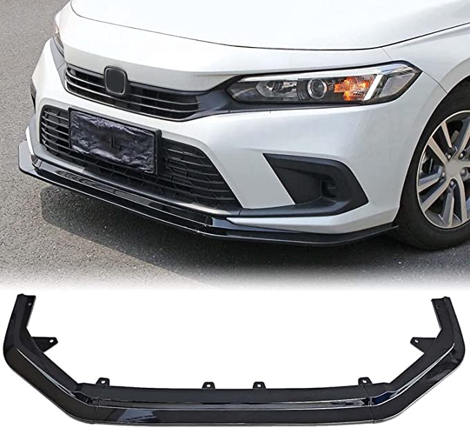 Buy buhb Front Bumper Spoiler Splitter for Honda Civic 2022 2023 11th ...