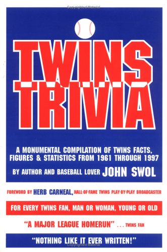 Twins Trivia: Swol, John J: 9780966657500: Amazon.com: Books