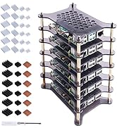 Amazon.com: GeeekPi Cluster Case for Raspberry Pi, Pi Rack Case ...