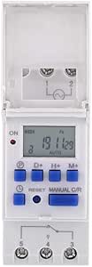 Amazon.co.jp: Ahc15a Industrial Electronic Timer Switch, 1 LCD Display Weekly Programmable ...