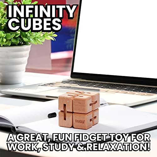 Bunmo Infinity Cube Fidget Toy Stocking Stuffers For Adults And Teens