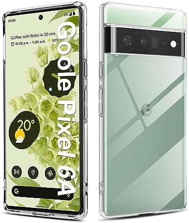 Eiselen Hülle für Goole Pixel 6A, Anti-Vergilbung Ultra Dünne Soft TPU ...