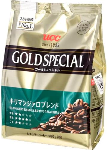 Amazon | UCC ゴールドスペシャル キリマンジャロブレンド 280g | UCC | 焙煎 通販