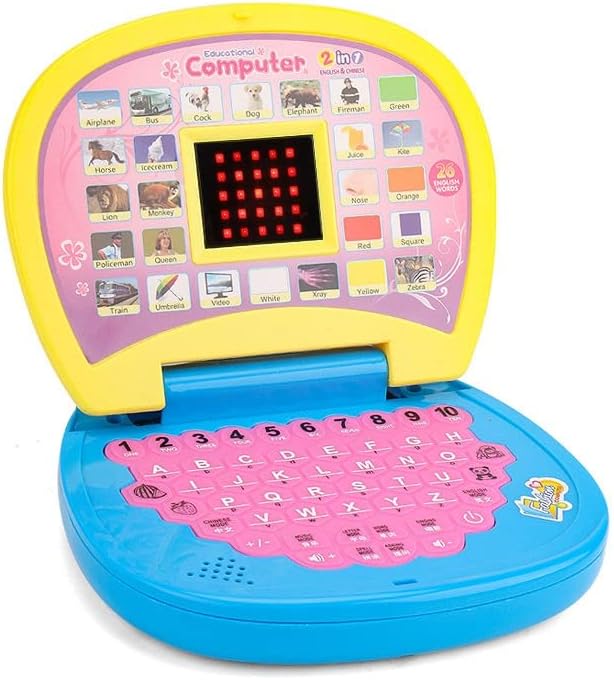 AEXONIZ TOYS Educational Learning Kids Laptop Computer Notebook with ...