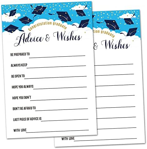 Amazon.com : Sunflower Graduation Advice and Wish Cards, Modern Advice ...