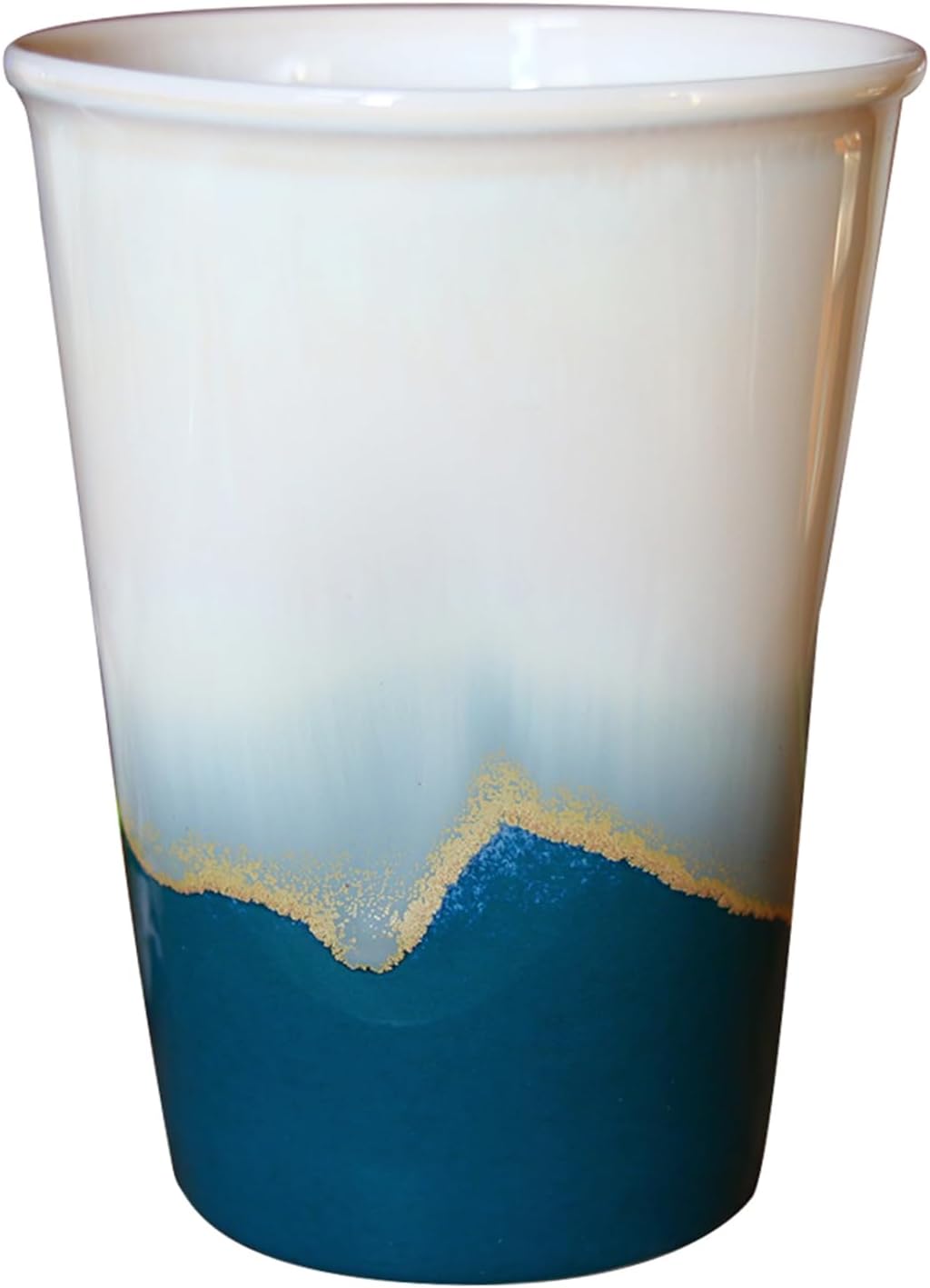 Amazon.com | Novelty Handmade Ceramic Coffee Tumbler Mug, 10oz to 11oz ...