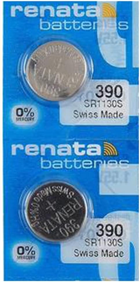 Renata Watch Batteries 390 (2pcs): Amazon.co.uk: Fashion