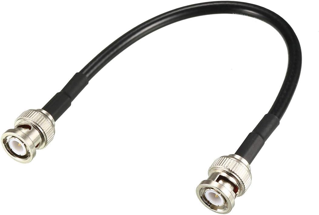 Amazon.com: uxcell RG58 Coaxial Cable with BNC Male to BNC Male Connectors 50 Ohm 8 Inch ...