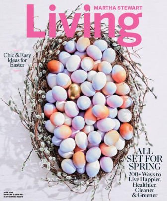 Martha Stewart Living Magazine - April 2018 - Issue No. 283 - Chic ...