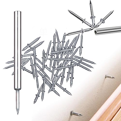 Amazon.com: Double-Head Skirting Thread Seamless Nail, Double-Headed ...
