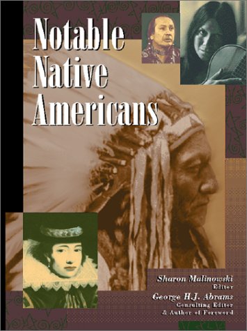 Notable Native Americans: Malinowski, Sharon, Malinowski, Sharon ...