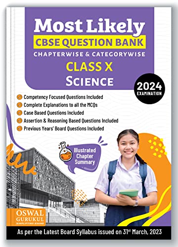 Oswal - Gurukul Science Most Likely CBSE Question Bank for Class 10 ...