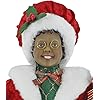 Amazon.com: Red & Green Traditional Elegance Under a Bonnet Mrs. Claus ...