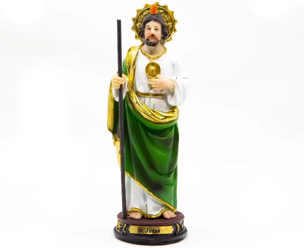 Amazon.com: 5 Inch Saint St. Jude Thaddeus Statue, San Judas Tadeo ...