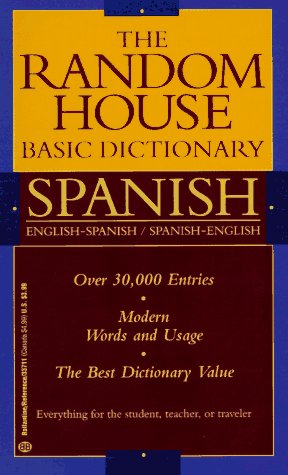 Random House Basic Dictionary Spanish: Sola, Donald F.: 9780345337115 ...