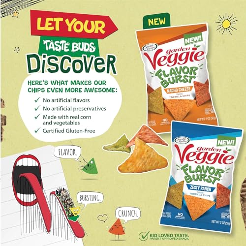 Snapklik.com : Sensible Portions Garden Veggie Flavor Burst Tortilla ...