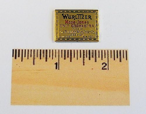 Amazon.com: WurliTzer Theatre Organ Pin : Clothing, Shoes & Jewelry