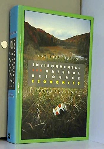 Environmental and Natural Resource Economics: Tietenberg, Thomas H ...