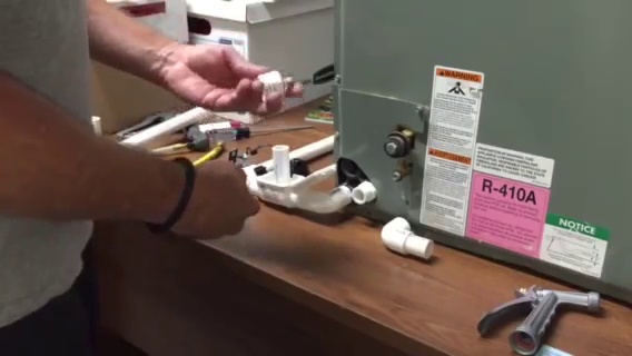 Watch All-Access Model AA1-FS A/C Drain Line Cleanout Device with Built ...