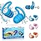 Amazon.com: Swimming Ear Plugs Waterproof Earplugs - 3 Pairs Silicone ...