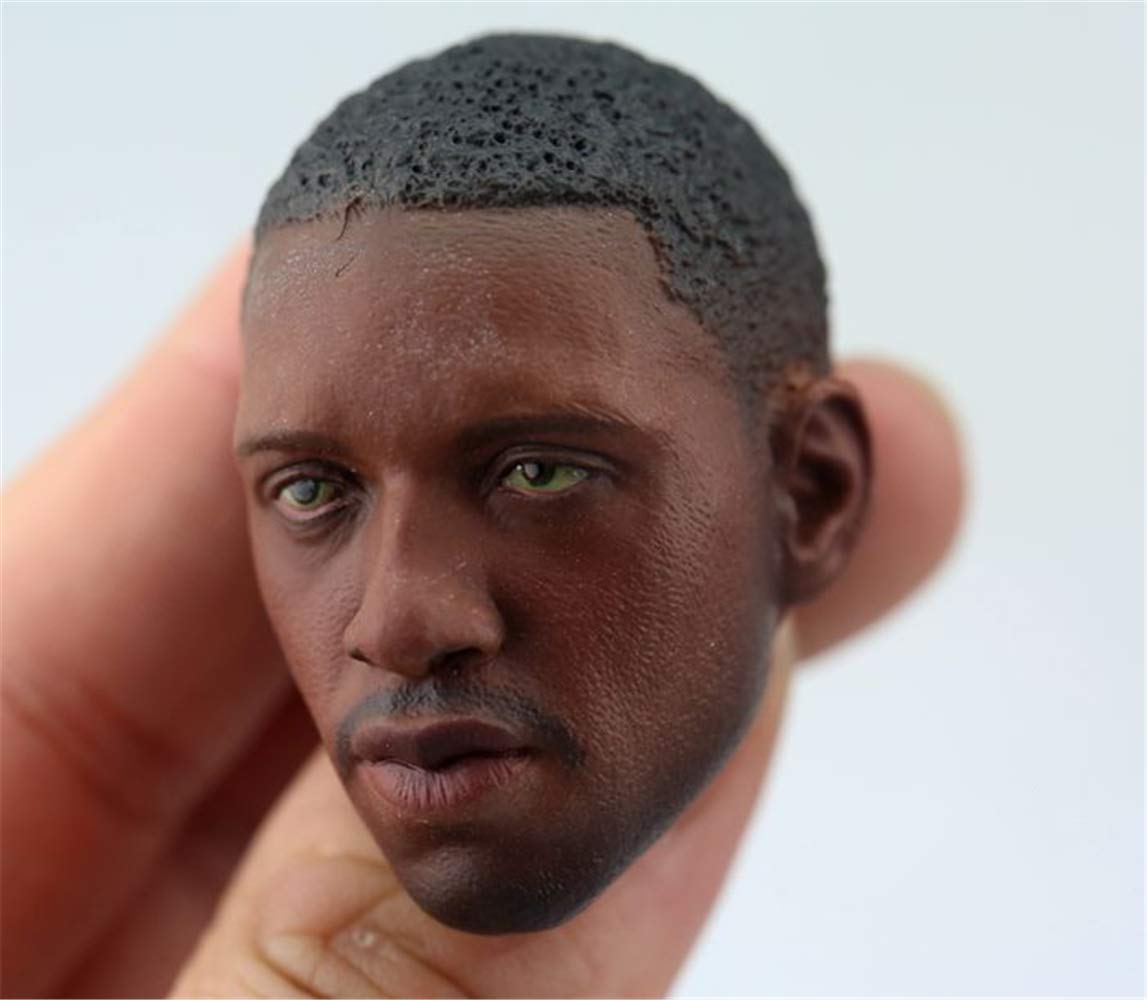 Buy HiPlay 1/6 Scale African American Male Figure Head Sculpt Series ...