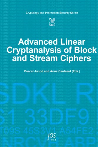 Amazon | Advanced Linear Cryptanalysis of Block and Stream Ciphers (Cryptology and Information ...