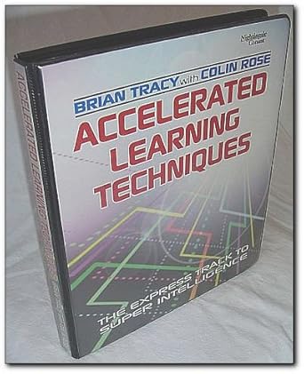 Accelerated Learning Techniques: 7 Audio Cassette Tapes and Book in ...