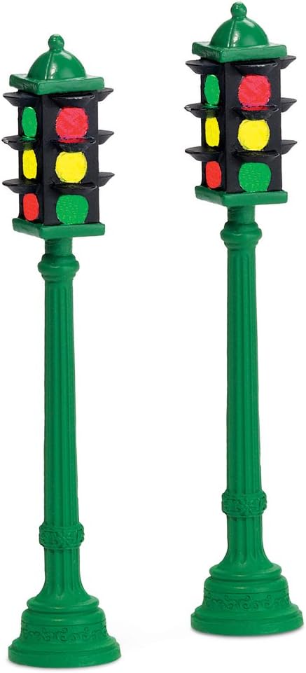 Amazon.com: Department 56 Village Corner Stoplights (Set of 2) : Home ...