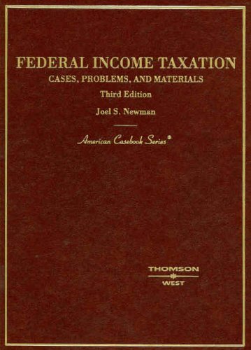 Amazon.com: Federal Income Taxation: Cases, Problems and Materials ...