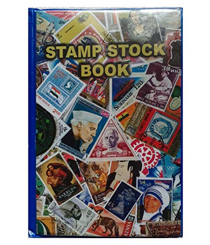 ATP Cart Stamp Stock Book / Stamp Album with 300 Stamps of India ...