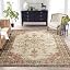 BedLooms Washable Rugs Living Room 80x150 cm – Floral Vintage Cashmere ...