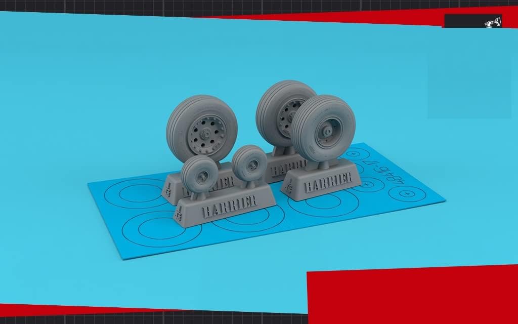 Amazon.com: Armory AR-AW48417-1/48 H.S. Harrier GR.7/GR.9/AV-8B Wheels ...