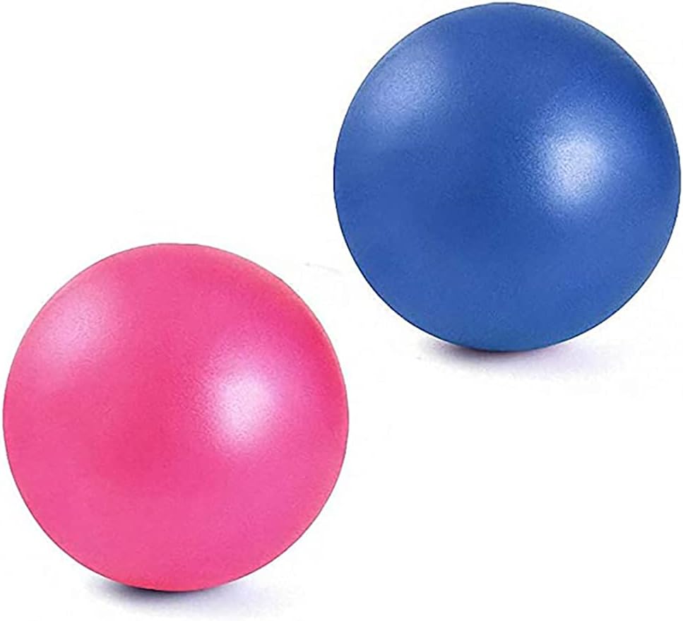 2 Pack Small Pilates Ball, Therapy Ball, Core Ball, Mini Bender Ball ...