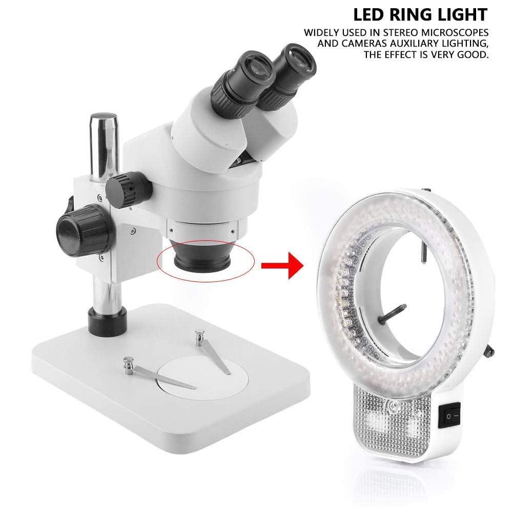 Microscope Led Ring Light LED 144TP Shadow Free 144 LEDs Microscope