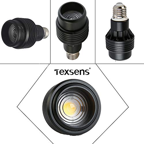 Snapklik.com : Texsens PAR20 LED Bulb, 7W Focus Spotlight Bulbs, CRI 97 ...