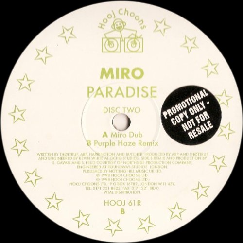 Amazon.com: Miro / Paradise (Disc Two): CDs & Vinyl