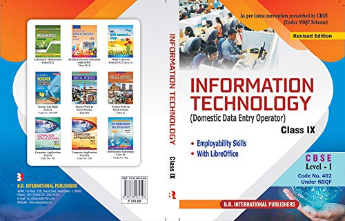 Amazon.com: Information Technology Class IX Code. 402 Level- I CBSE ...