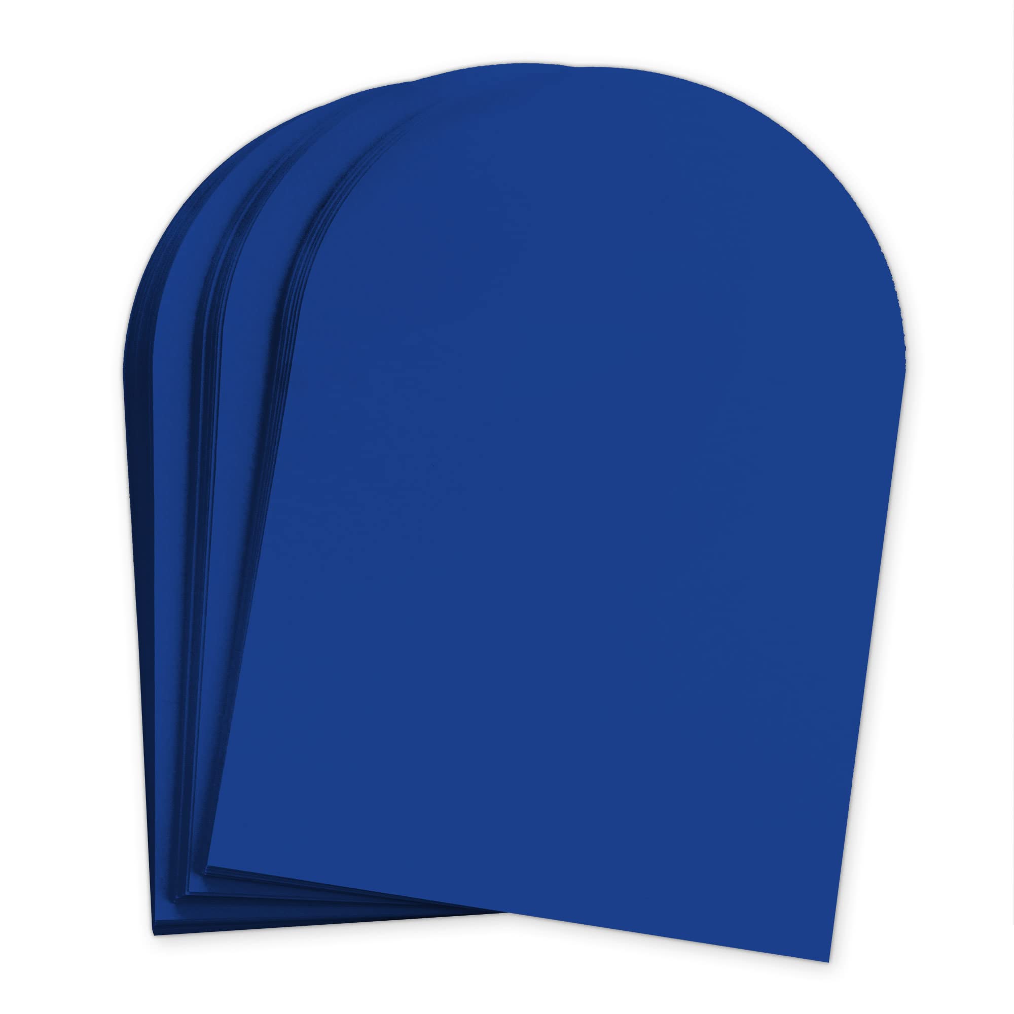 Amazon.com : Royal Blue Arch Shaped Card - A7 Gmund Colors Matt 5 x 7 ...